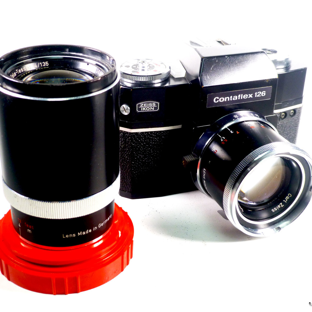 Zeiss Ikon Contaflex 126 Black - Autrefois la Photo